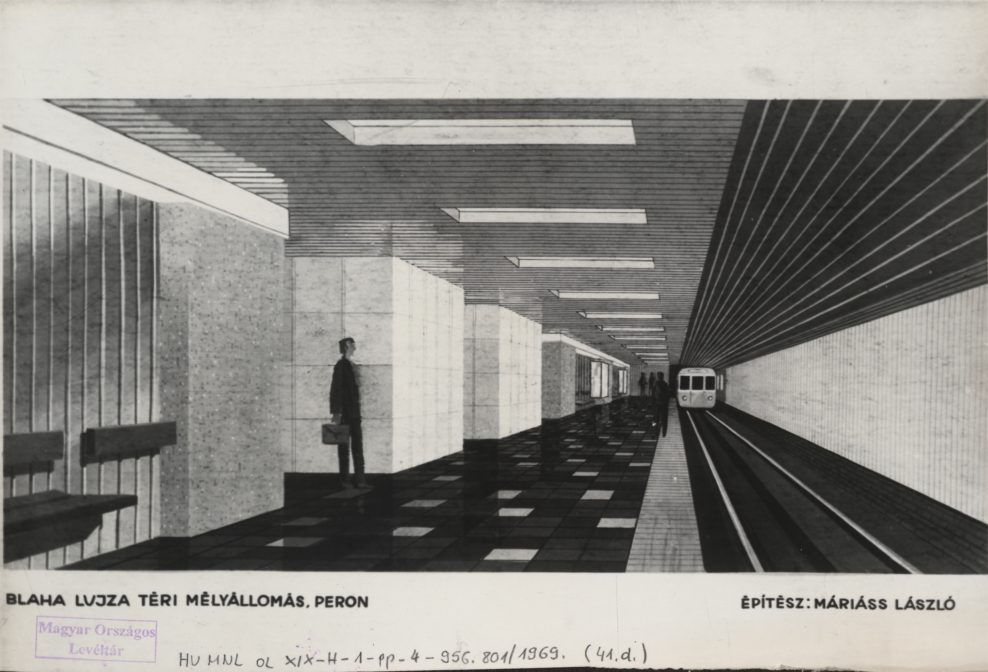 metros.hu - galéria, m2 metróvonal, archív látványtervek